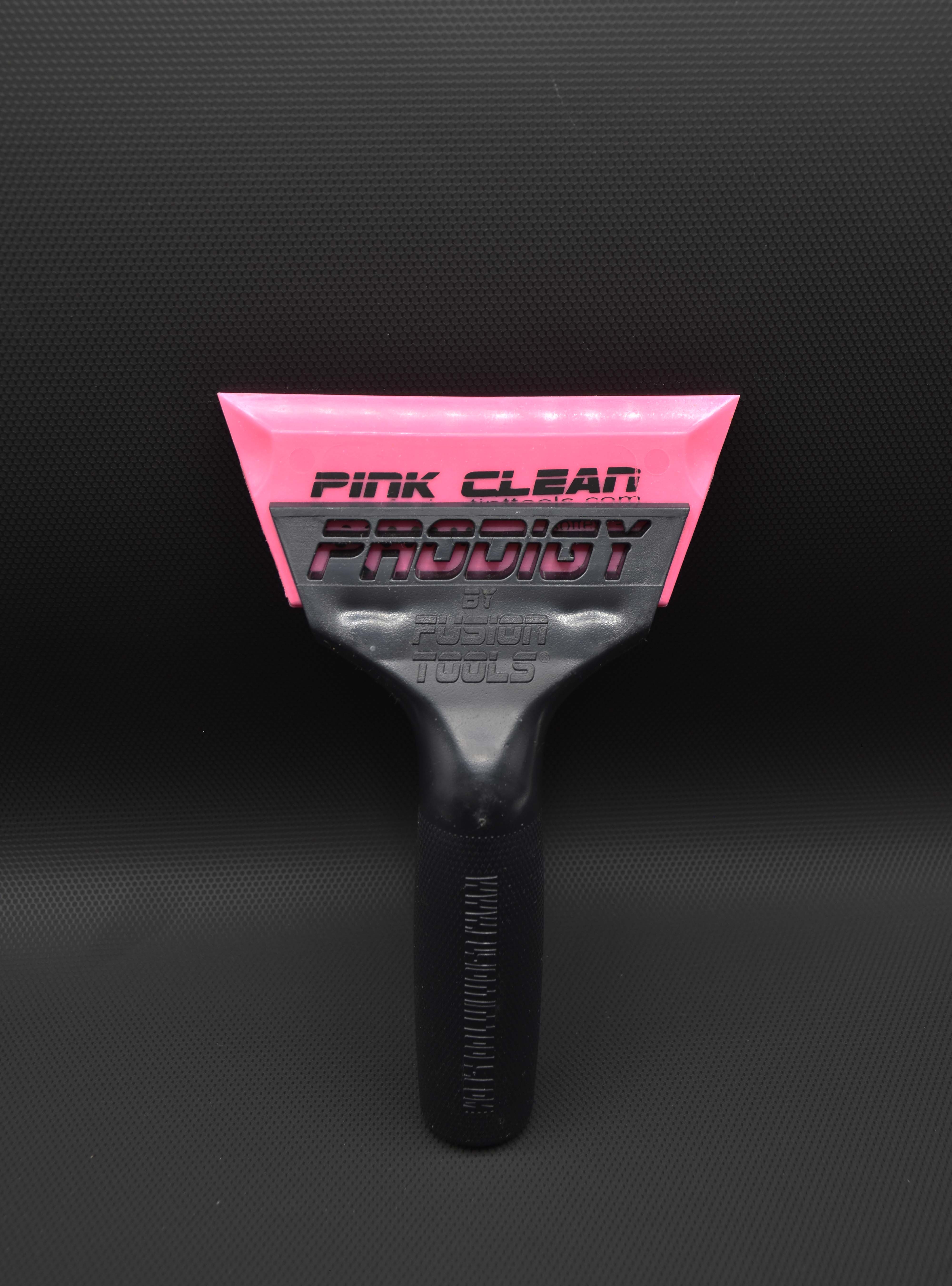 Prodigy Pink Clean Handle Squeegee Combo – Fusion Tools