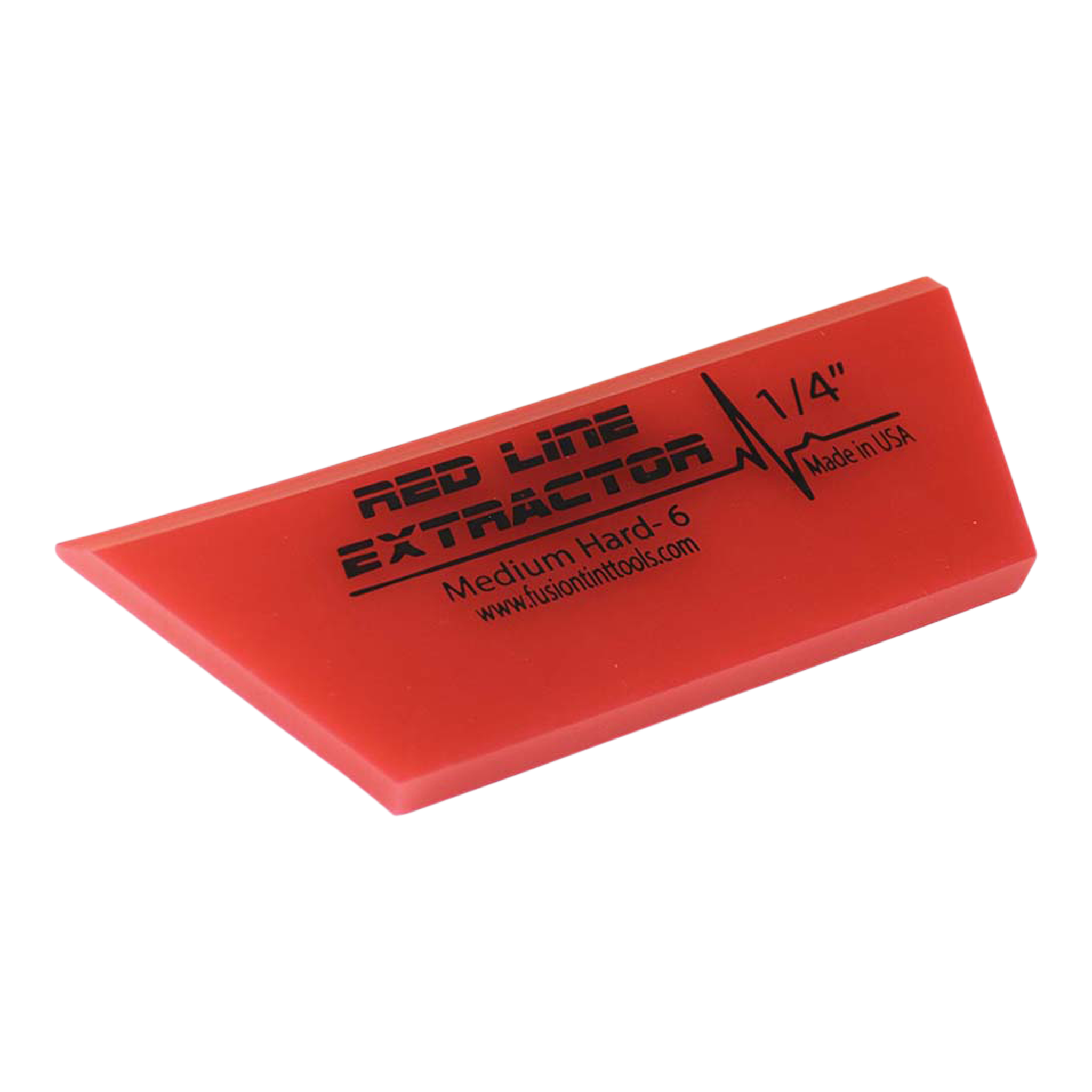 5” RED LINE EXTRACTOR 1/4” THICK SINGLE BEVELED CROPPED SQUEEGEE BLADE – Fusion Tools