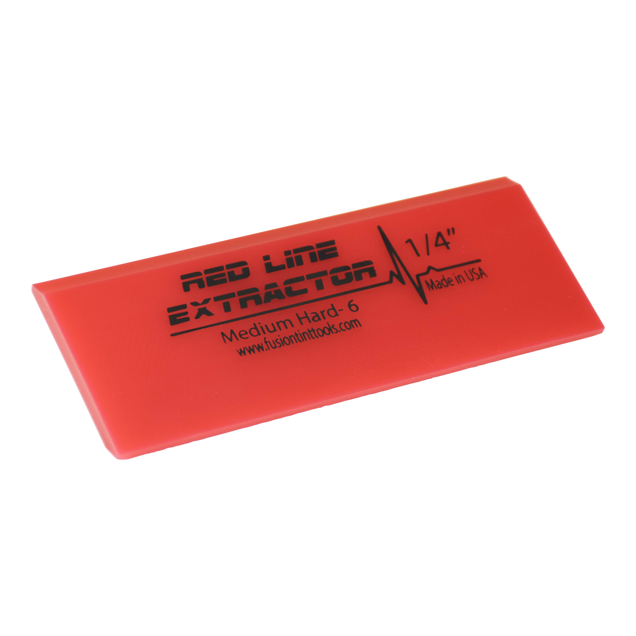 5" RED LINE EXTRACTOR 1/4" THICK DOUBLE BEVEL SQUEEGEE BLADE – Fusion Tools
